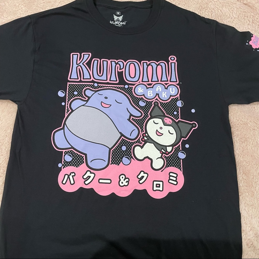 Kuromi And Baku Dream Bubble Shirt - Gem
